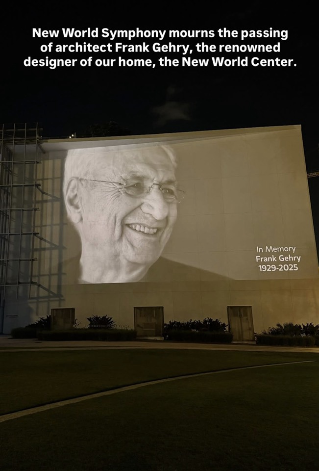 An Appreciation: Frank Gehry’s New World Center «Answer to Miami ...